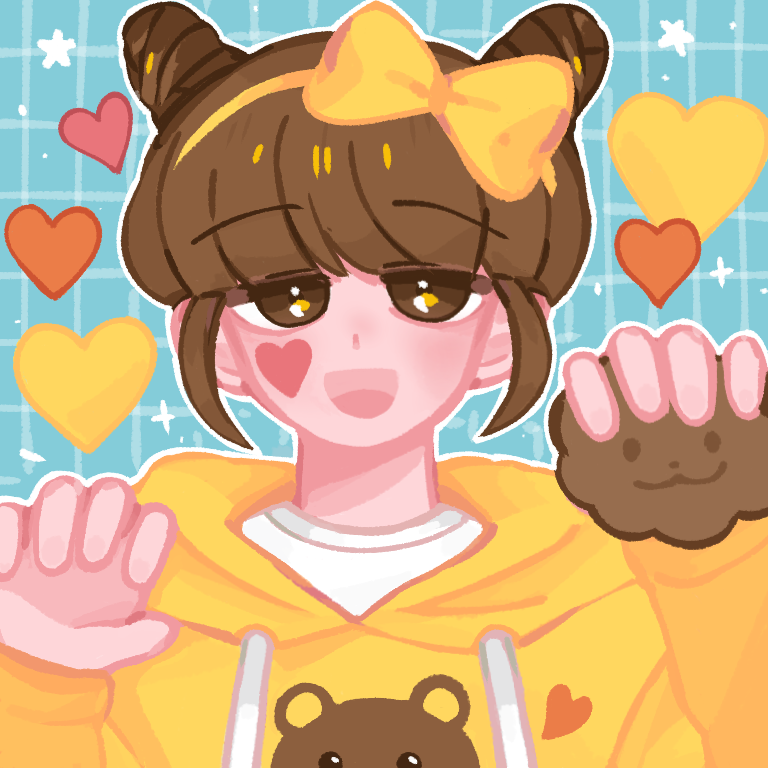 Yellow bear - ibisPaint