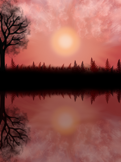 Sunset🌅 - ibisPaint