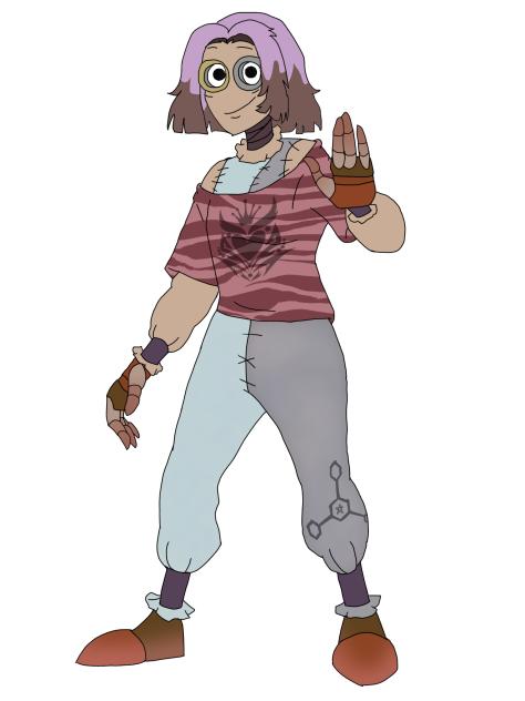 Stella The Stitchpunk. - ibisPaint