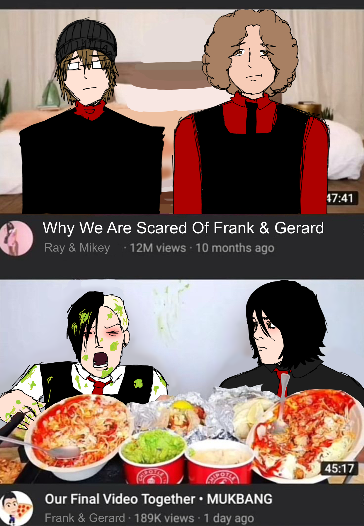 why we are scared of frank and gerard - ibisPaint