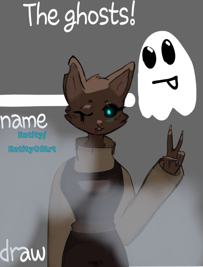 Ded Lil Entity Ghost - ibisPaint
