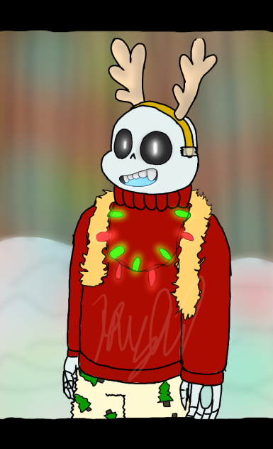 Merry Christmas from Snowdin! - ibisPaint