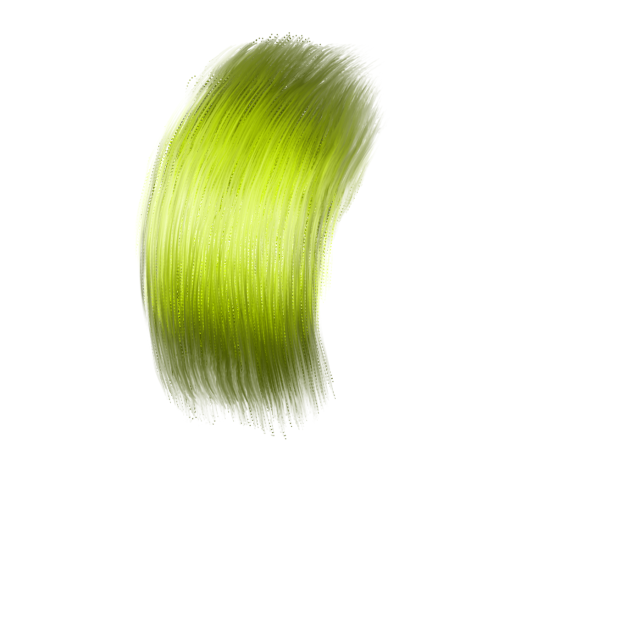Light Green Hair - ibisPaint
