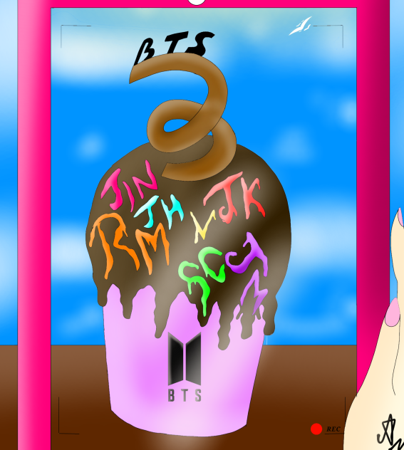 Army's ice cream - ibisPaint