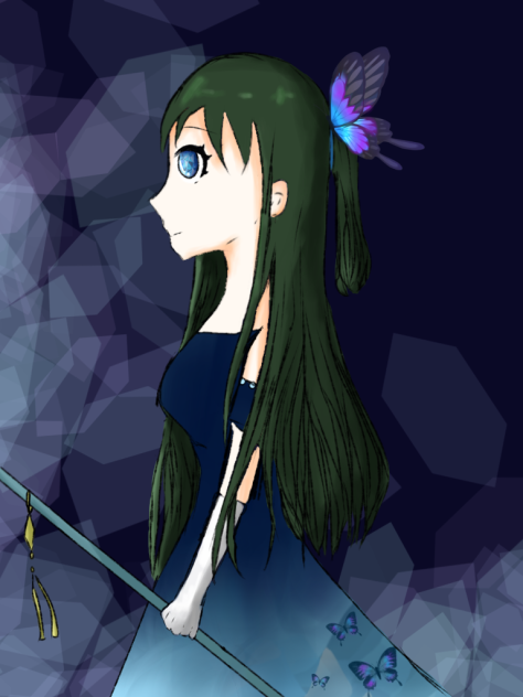 Girl with Weapon - ibisPaint