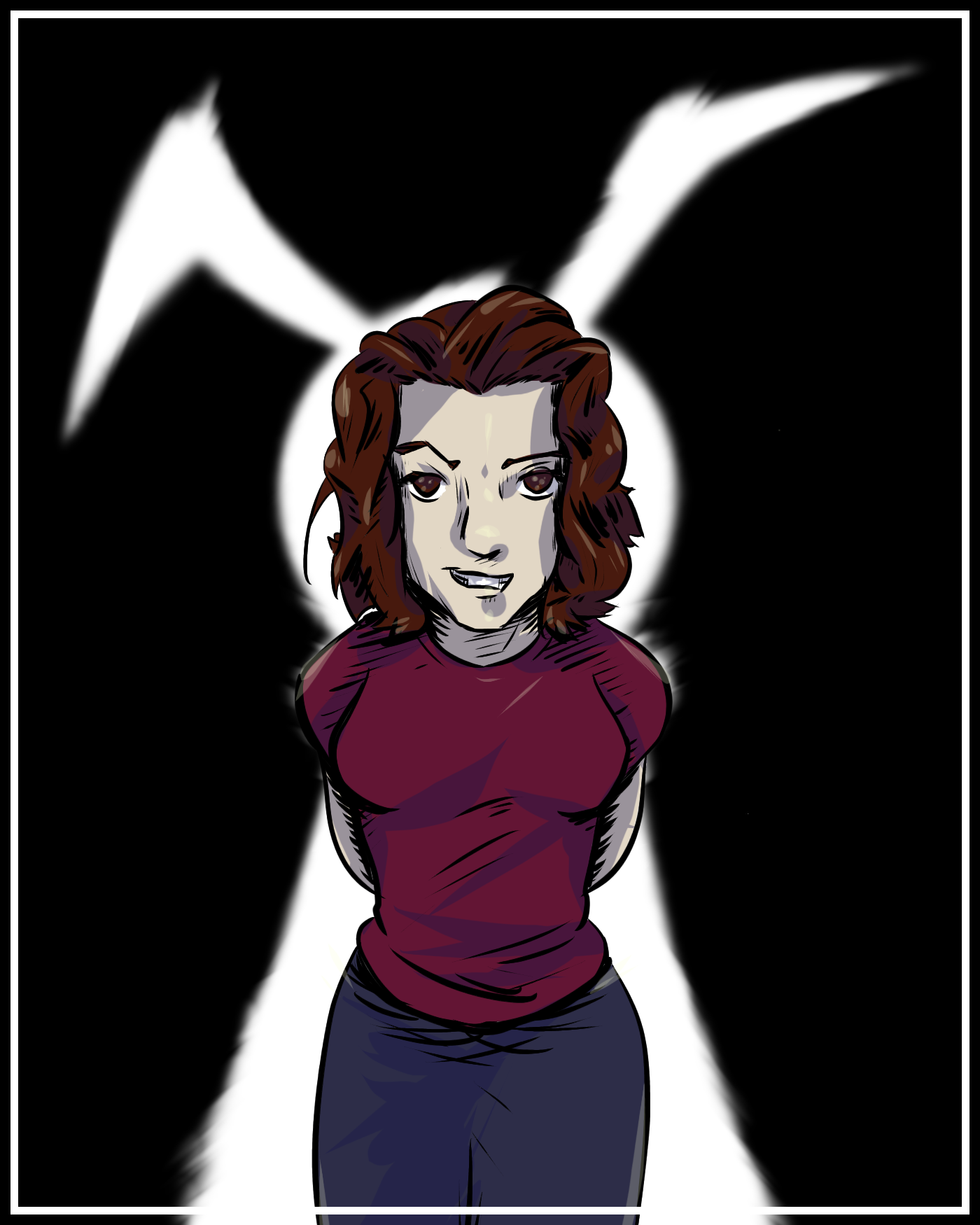 Lady White Rabbit - ibisPaint