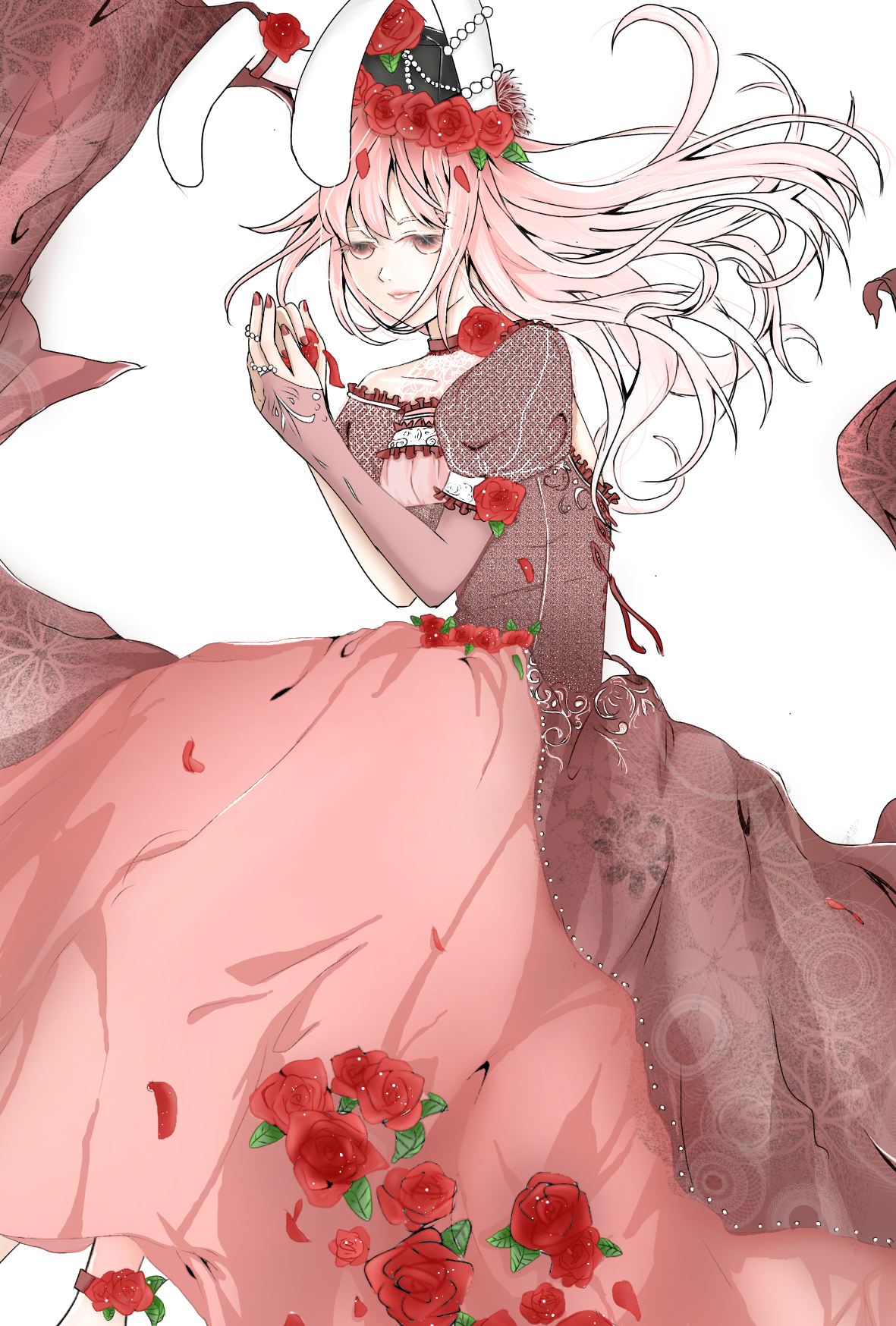 Rose Rabbit 🐰 - ibisPaint