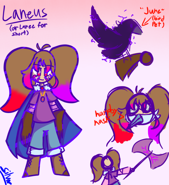 Laneus reference sheet - ibisPaint
