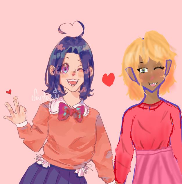 Collab with fantasy. - ibisPaint