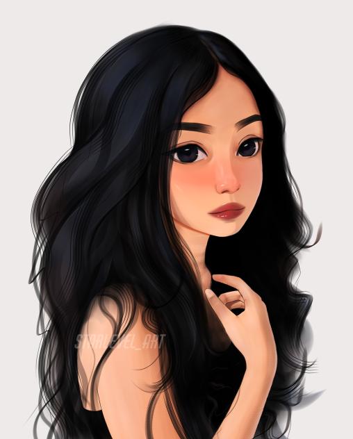 Asian girl - ibisPaint