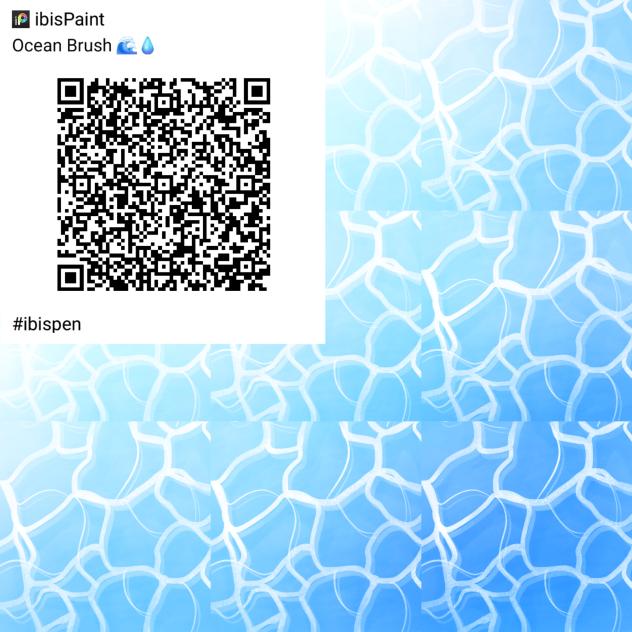 Ocean Water Brush 🌊 - ibisPaint