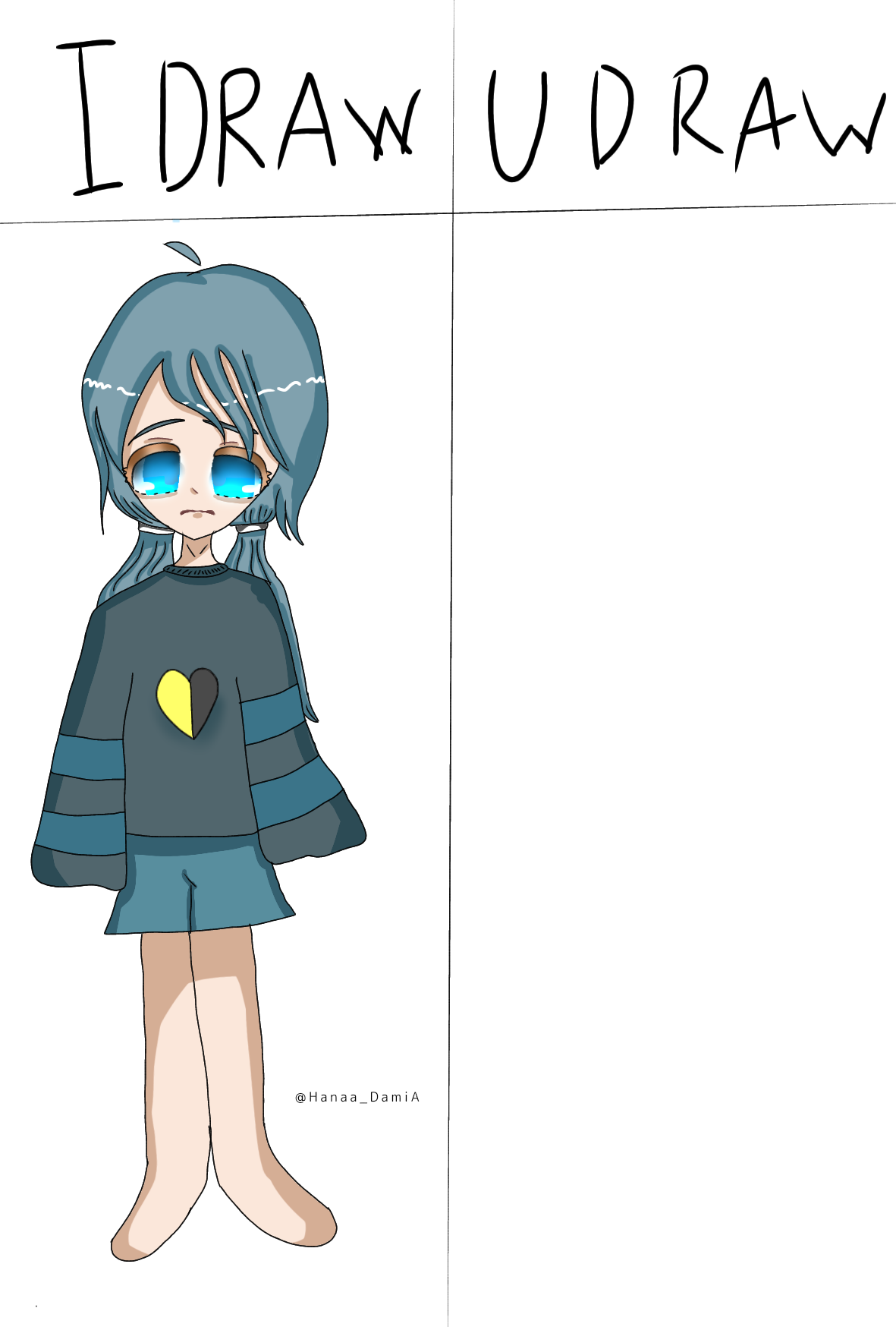 I DRAW U DRAW again - ibisPaint