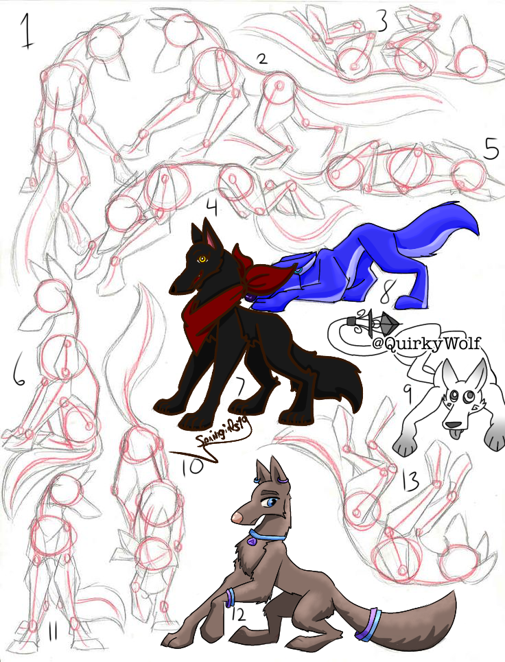 if i was a wolf collab - ibisPaint