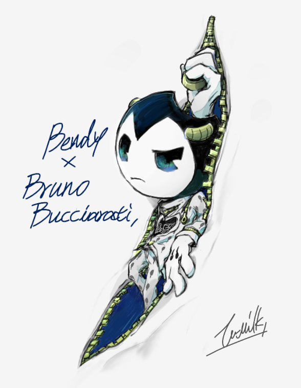 Bendy×Bruno Bucciarati - ibisPaint