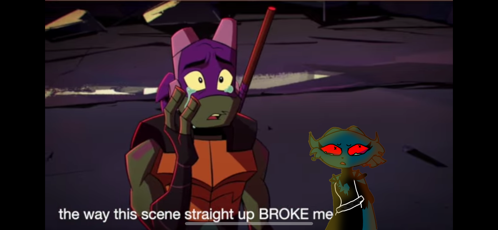 Editing my oc into ROTTMNT - ibisPaint