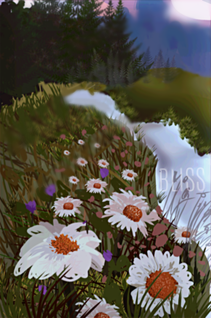 daisy field ;) - ibisPaint