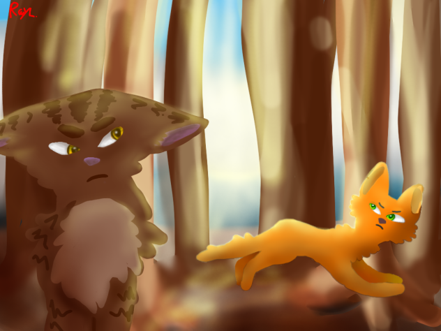 Tigerclaw vs fireheart speedpaint - ibisPaint