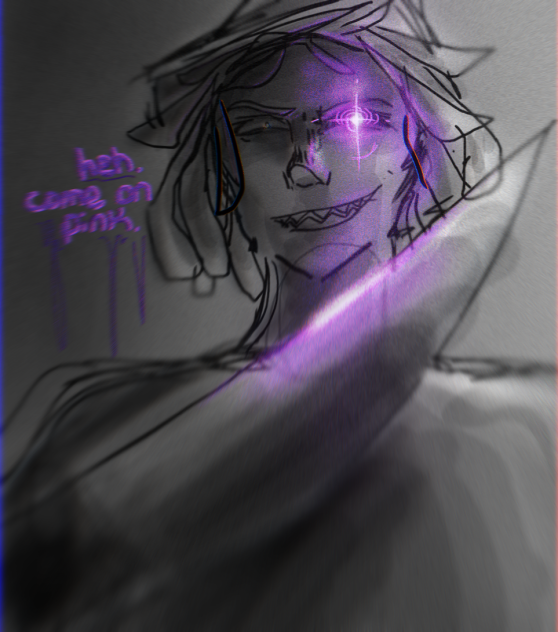 Crappy drawing made beautiful - ibisPaint