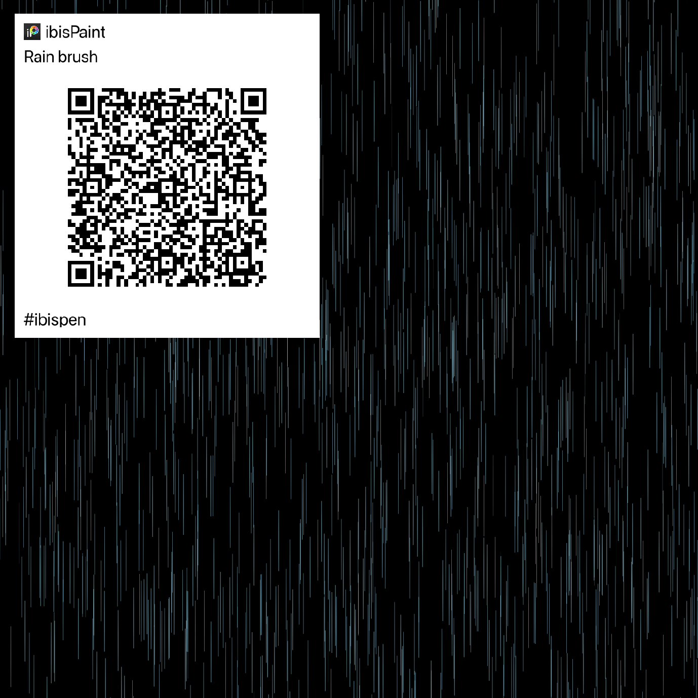 Rain brush 🌧💕 - ibisPaint