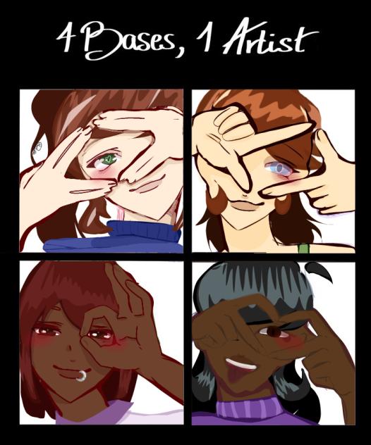 4 bases 1 artist - ibisPaint