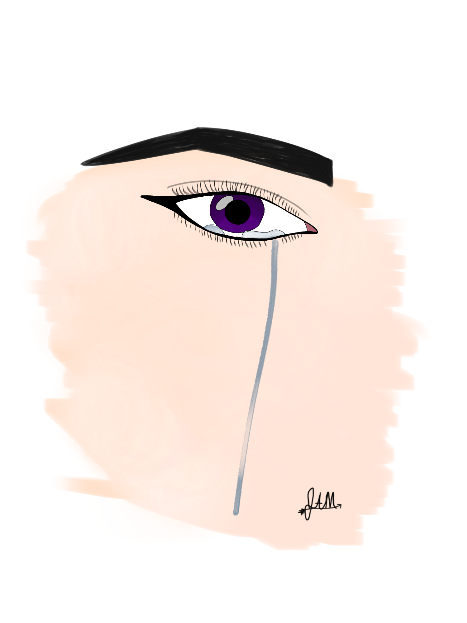Violet Eye - ibisPaint