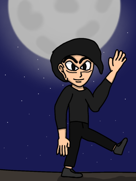 A Dynamic Pose - ibisPaint