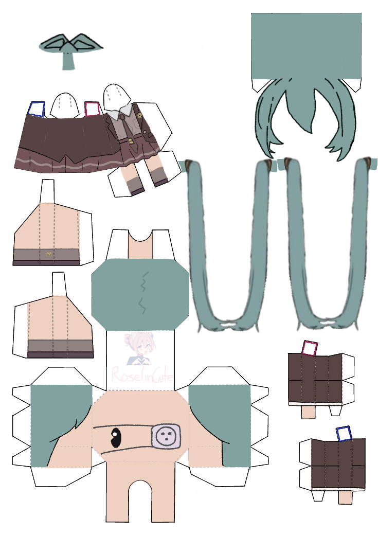 - Papercraft Monitoring DECO27 - ibisPaint