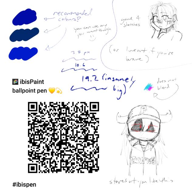 ballpoint pen - ibisPaint