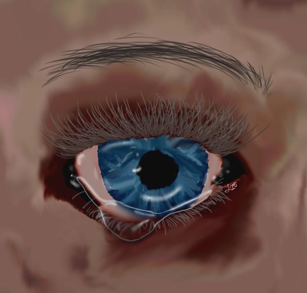 Crying Eye - ibisPaint
