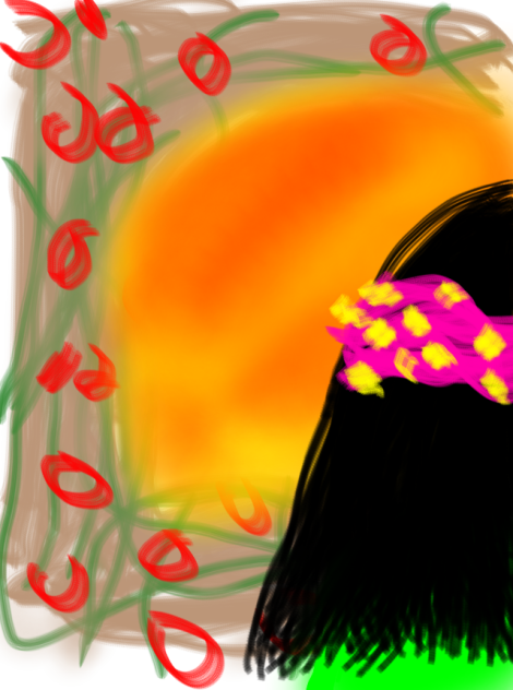 A Caged Scenery - ibisPaint