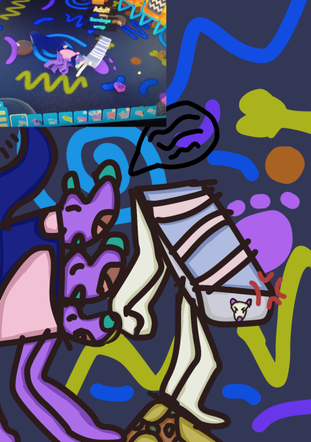 stop talking to me wobble dogs fan art - ibisPaint