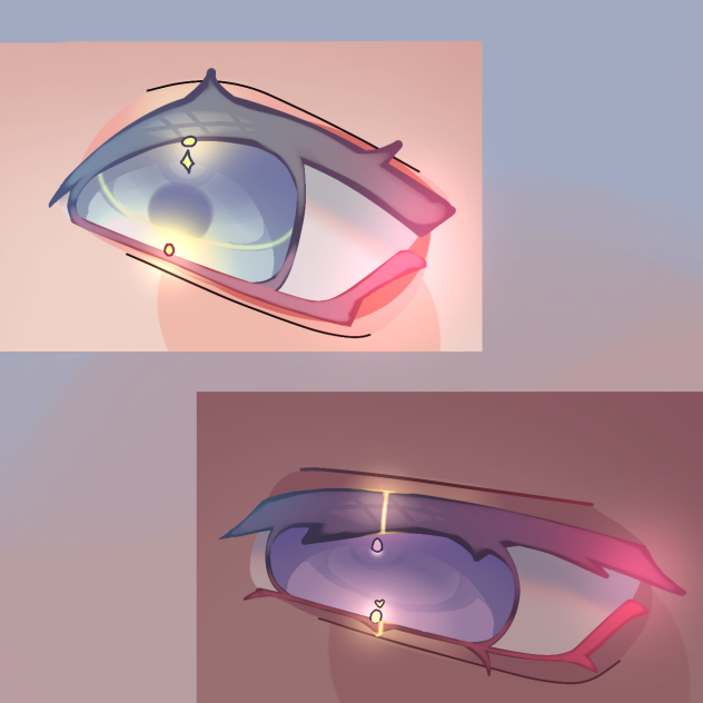 double eyes - ibisPaint