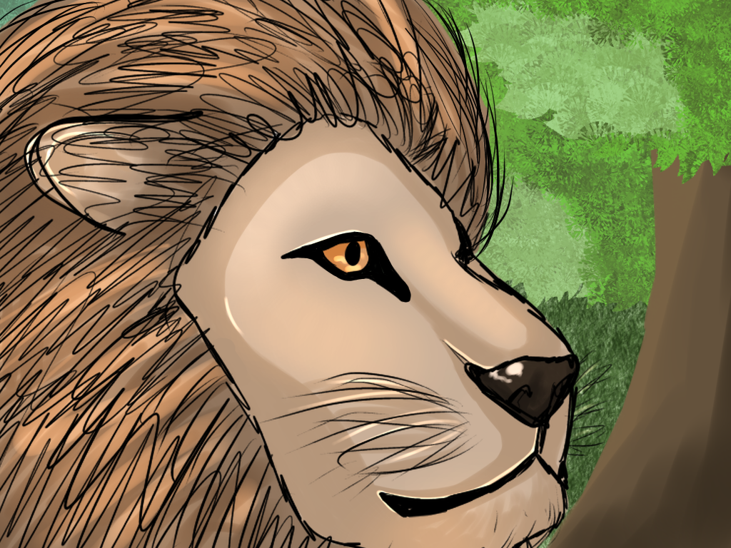 Lion - ibisPaint