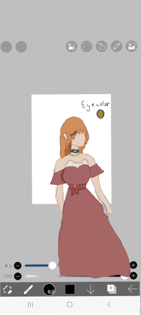 Elisabeth Laine from my book - ibisPaint