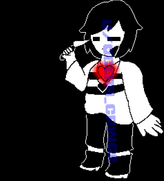 Frisk battle sprite - ibisPaint