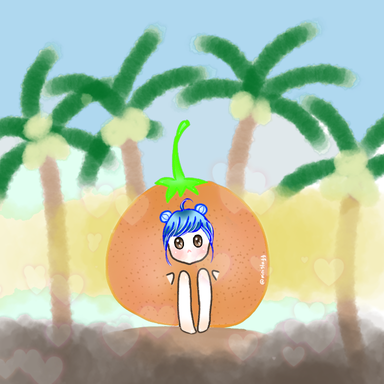 Mini orange 🍊 - ibisPaint