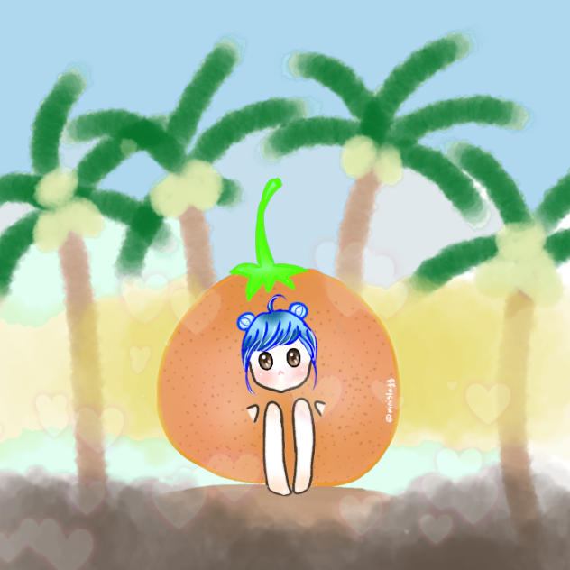 Mini orange 🍊 - ibisPaint