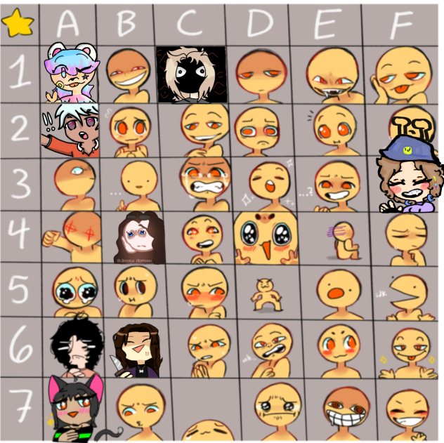 Another Expressions Collab(Hehehehehehe) - ibisPaint