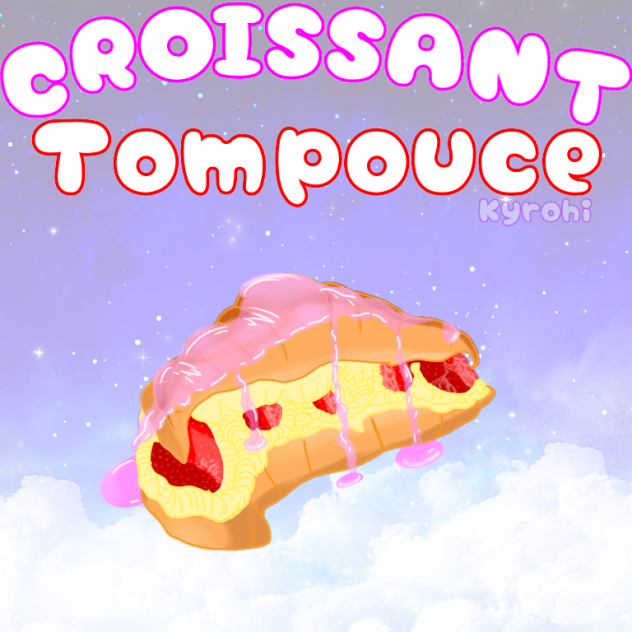 Croissant 🥐 Tompouce - ibisPaint