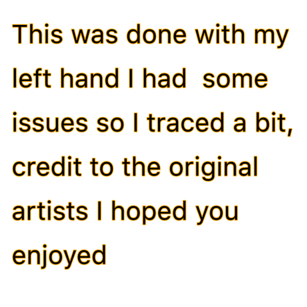 left hand art - ibisPaint