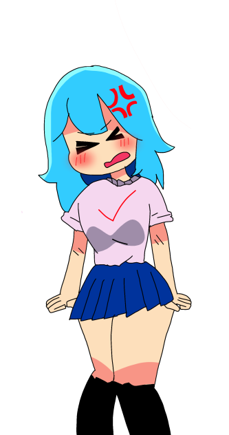 Sky ~ Angry ~ FNF - ibisPaint