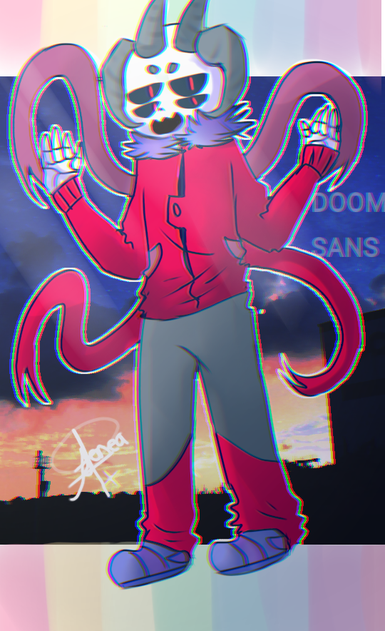Doom!Sans. - ibisPaint