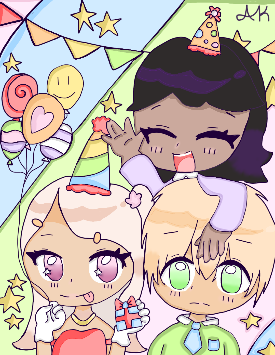 Chibi Party! - ibisPaint