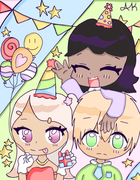 Chibi Party! - ibisPaint