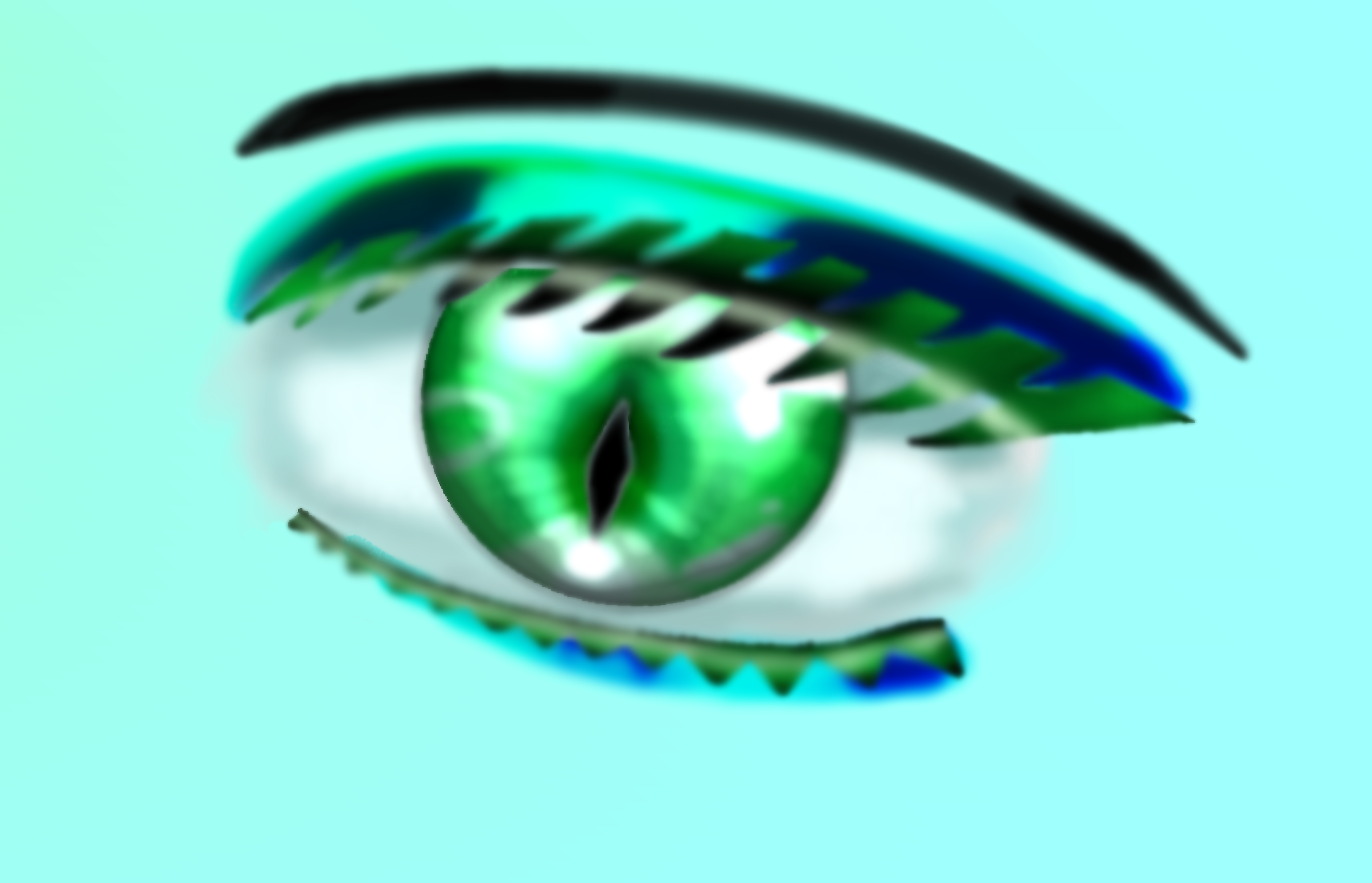 snake's eye. - ibisPaint