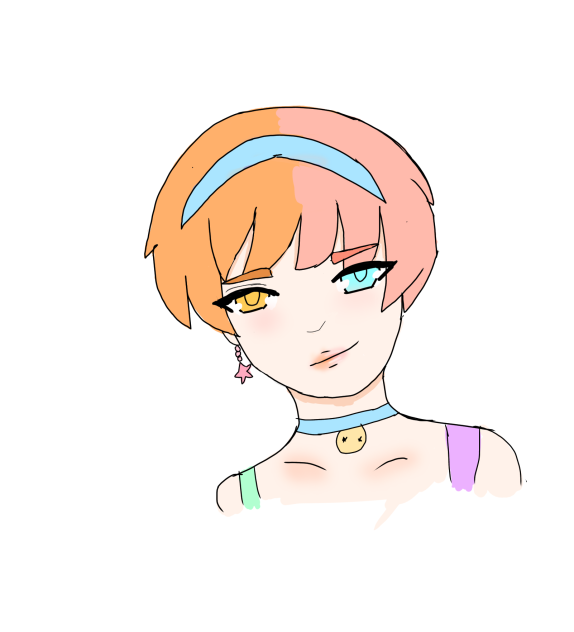 “I’m totally straight “ - ibisPaint