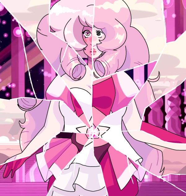 rose quartz and pink diamond - ibisPaint