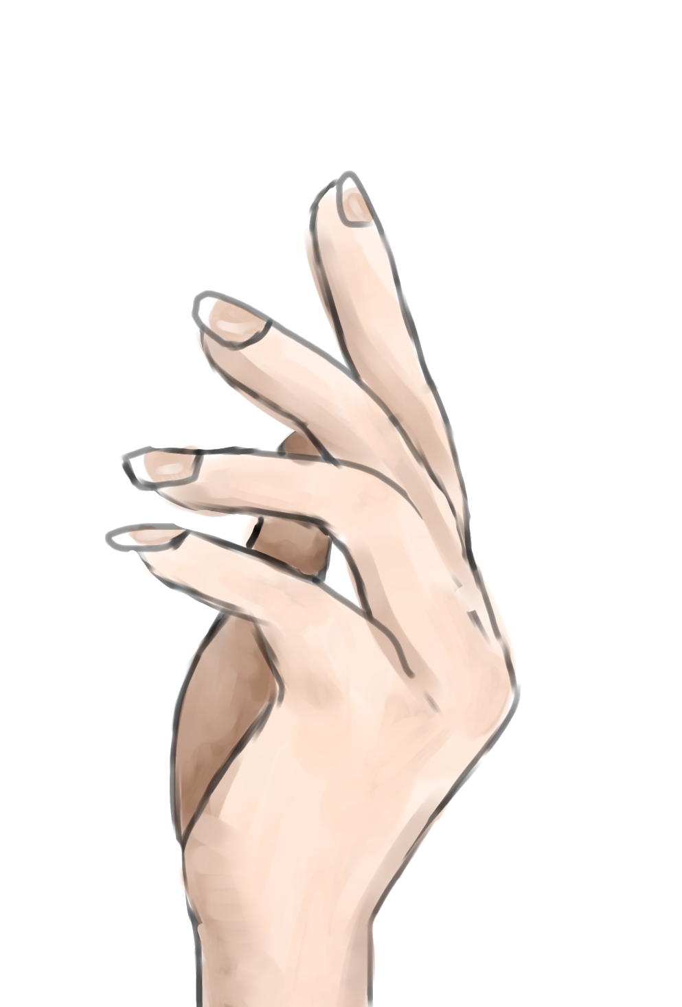 Hand practice - ibisPaint