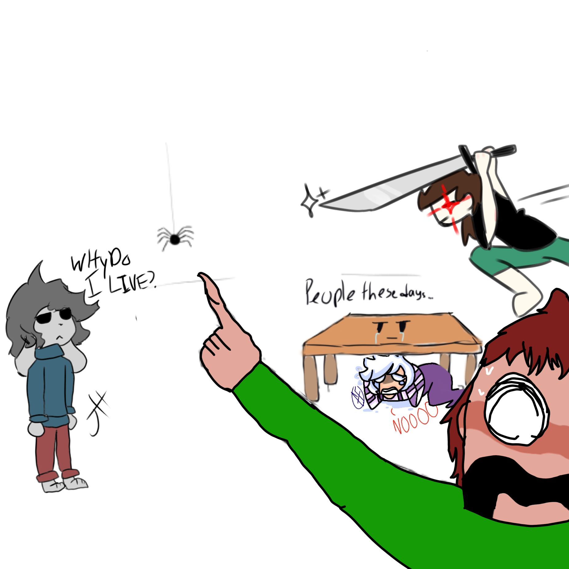 Spider Collab - ibisPaint