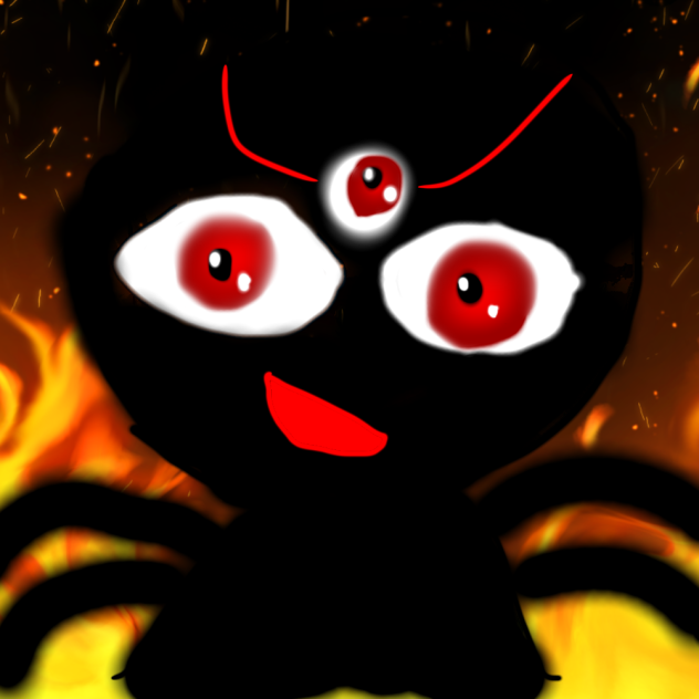 Demon spider - ibisPaint